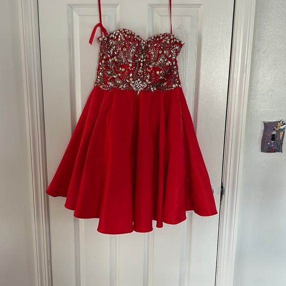 Aspeed | Dresses | Red Middle School Prom Dress | Poshmark